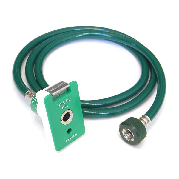 Medical O2 Hose Chemetron Female 1240 DISS Female Hand Tight 5 Ft ...