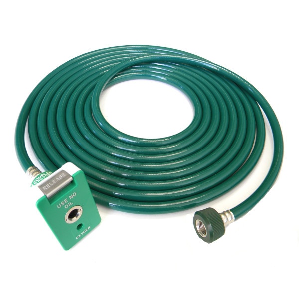 Medical O2 Hose Chemetron Female 1240 DISS Female Hand Tight 20 Ft ...