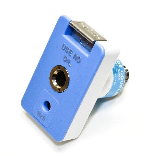 Precision Medical 3453 N2O Chemetron Coupler by 1/4″ NPT Male | Broward ...