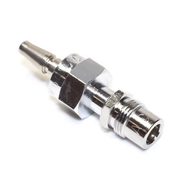 Precision Medical 6305S Vacuum Schrader Quick Connect by DISS Male with ...