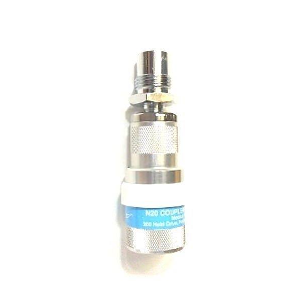 COUPLER / SCHRADER FEMALE QUICK CONN X DISS MALE / NITROUS OXIDE ...