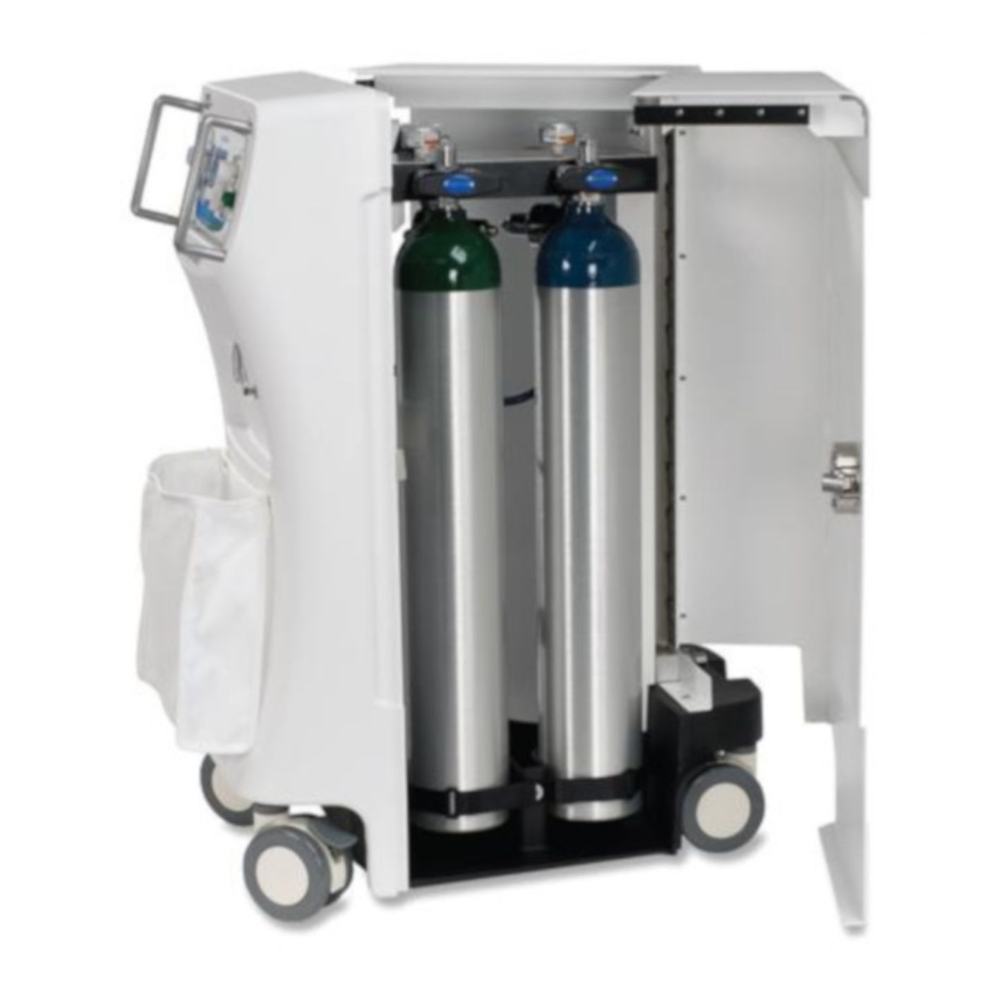 Porter SENTRY-44AV Sentry Sedate Portable Enclosed 4 Cylinder O2/N2O ...