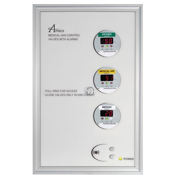 Amico ALERT-1 O2 Alarm Valve Combo Unit 1/2 Inch | Broward A&C Medical ...