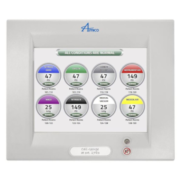 Amico ALERT-1 O2 Alarm Valve Combo Unit 1/2 Inch | Broward A&C Medical ...