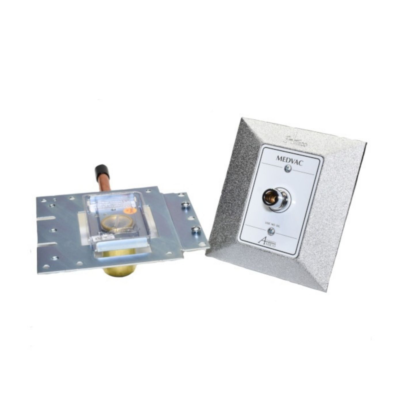 Amico O-DISWAL-U-VAC Complete Wall Outlet Assembly Vacuum DISS ...