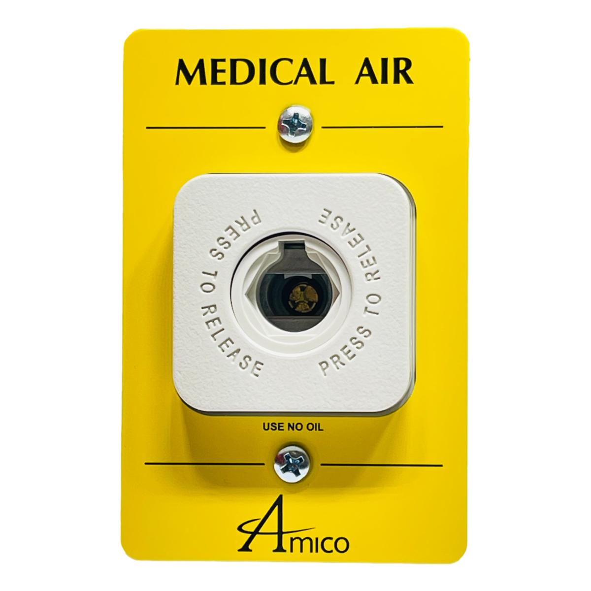 Amico O-FASC-PB-U-AIR Medical Air Puritan-Bennett Concealed Latch Valve ...