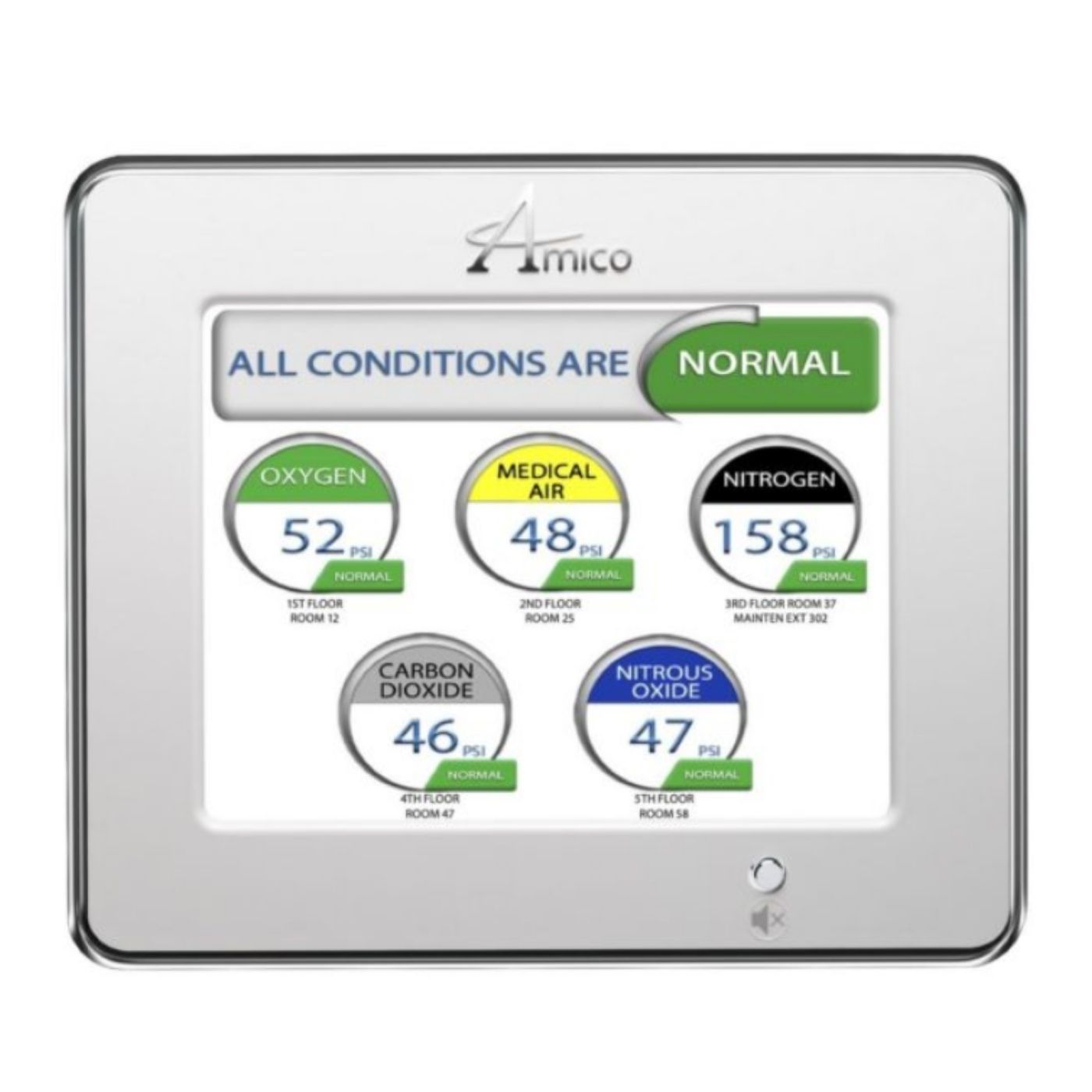 AMICO A3P-SENS-U-WAG ALERT-3 LCD Alarm | Broward A&C Medical Supply