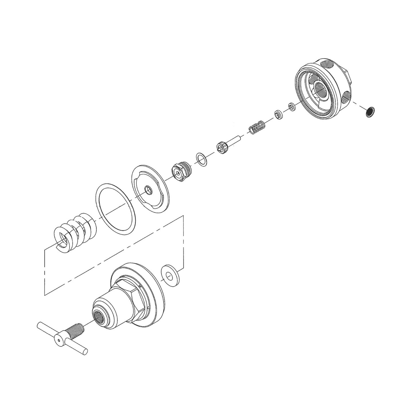 Amico M2-REG700-RK Line Regulator Repair Kit | Broward A&C Medical Supply