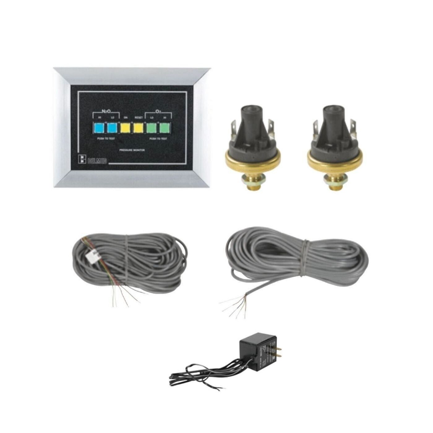 Belmed 3200-W O2 Manifold Wall Alarm Kit | Broward A&C Medical Supply