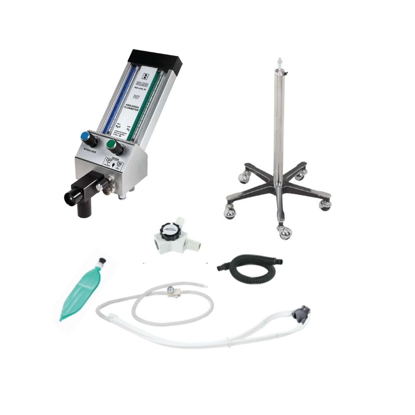 Belmed 9026 PC7 Oral Surgery Flowmeter System – Broward A&C Medical Supply