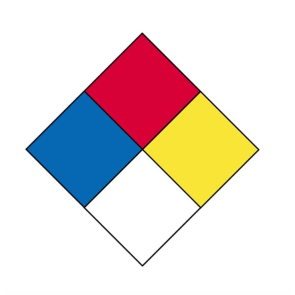 Label Master L94 Diamond Hazard Sign Adhesive 10″ – Broward A&C Medical ...