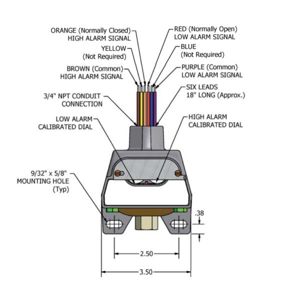 PATTON’S MEDICAL M1-PRSW-N-OXY PRESSURE SWITCH – OXYGEN-2 | Broward A&C ...