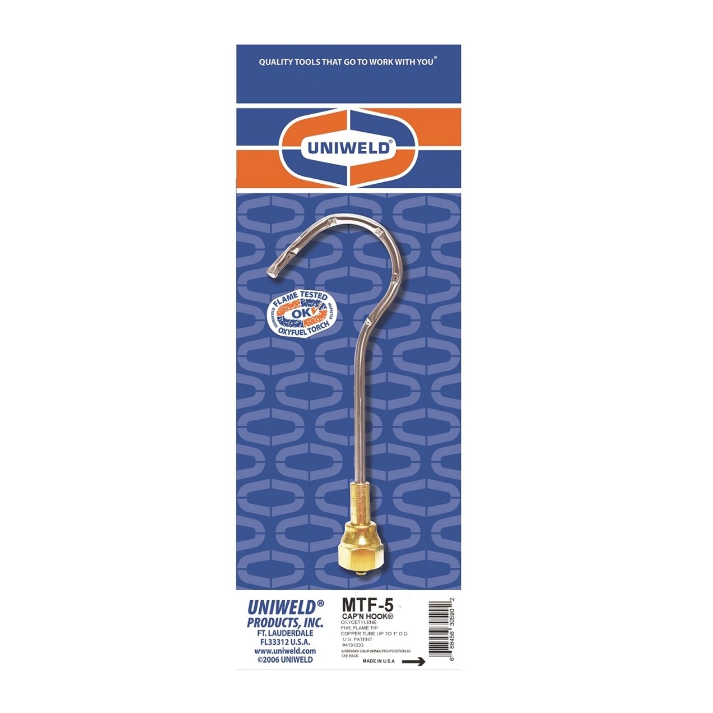 Uniweld MTF-5 Cap’N Hook Oxyacetylene Five Flame Tip – Broward A&C ...