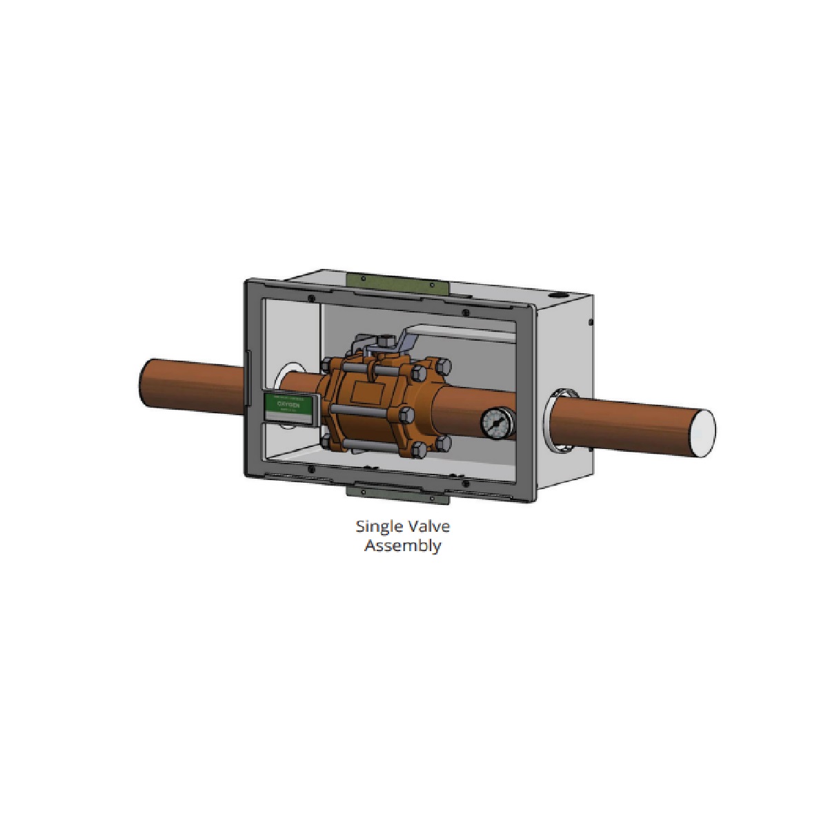 Beacon Medaes Horizontal Medical Single Zone Valve Box NFPA – Broward A ...