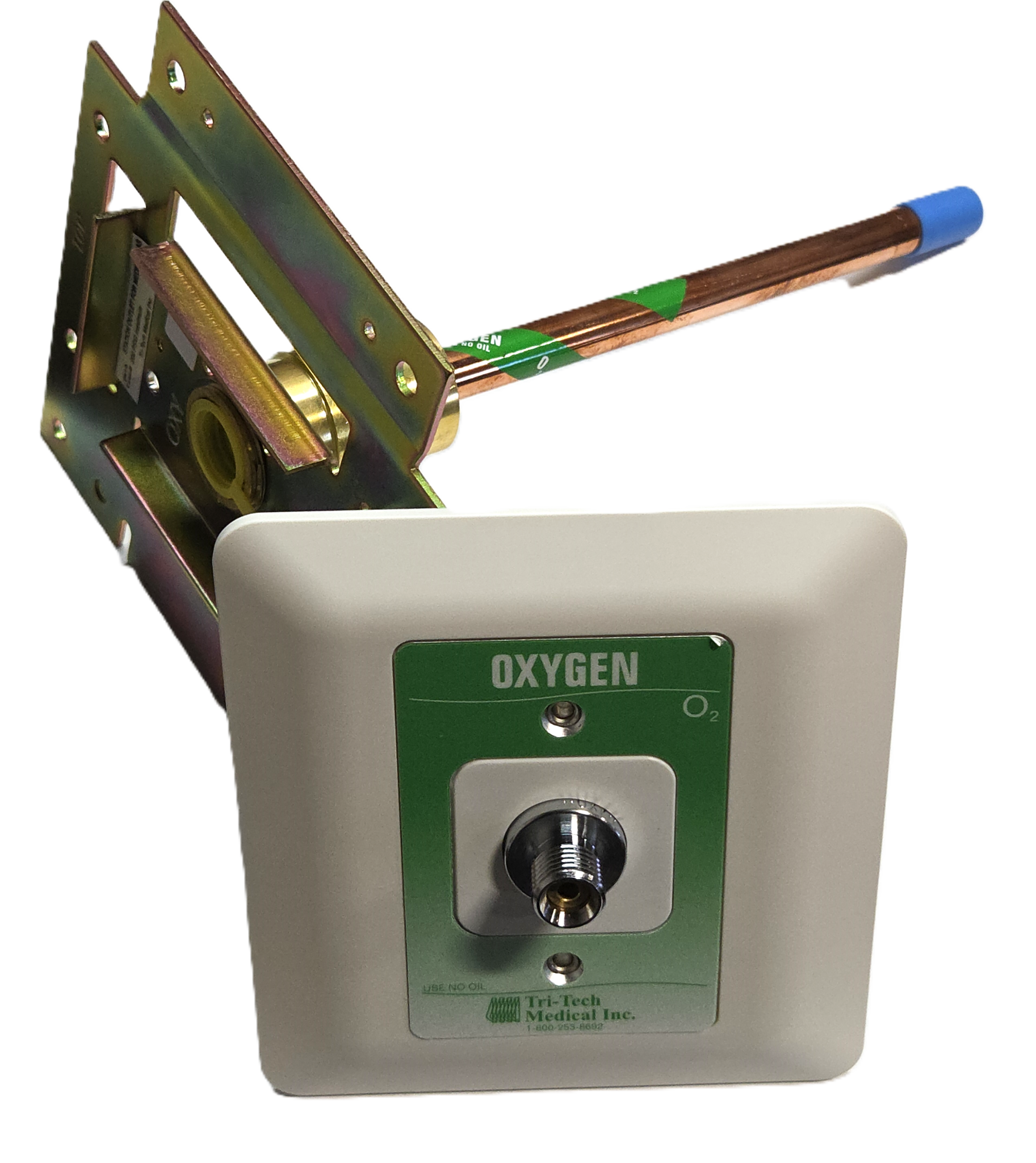 Tri-Tech Medical XF1224A Complete Ceiling Outlet DISS Oxygen – Broward ...