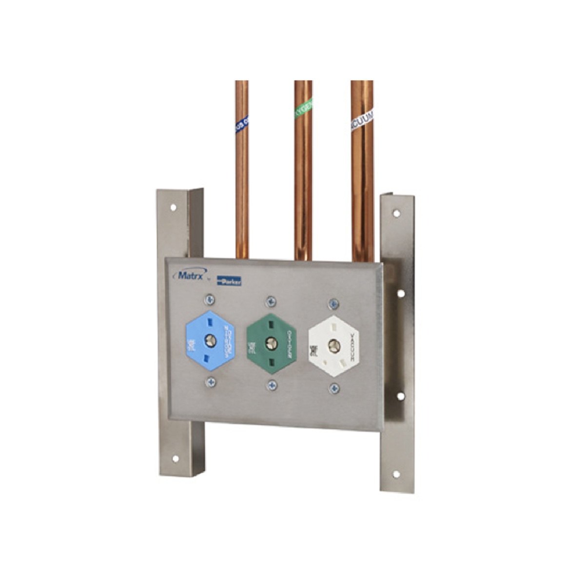 Porter Matrx 91309151 Recessed Ohmeda O2/N2O/Vac Triple Outlet Station ...